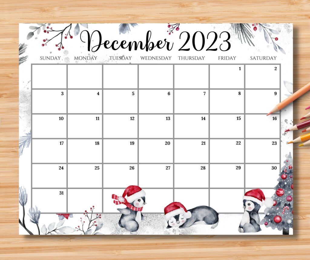 Free Printable Christmas December 2028 Calendar - calendar ...