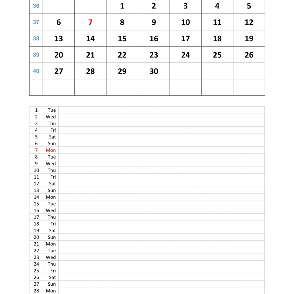 Free Printable Vertical Monthly Calendar 2028 - calendar ...