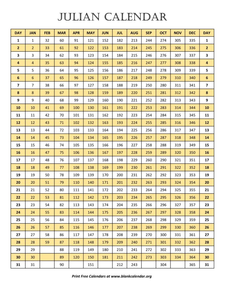 Free Printable Julian Calendar 2028 - calendar.weloveprintables.net